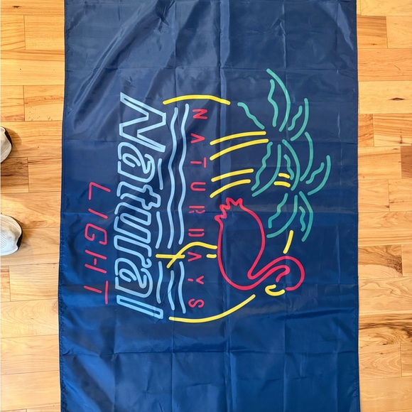 Wall Decor | Natural Light Flag With Flamingo Design | Poshmark